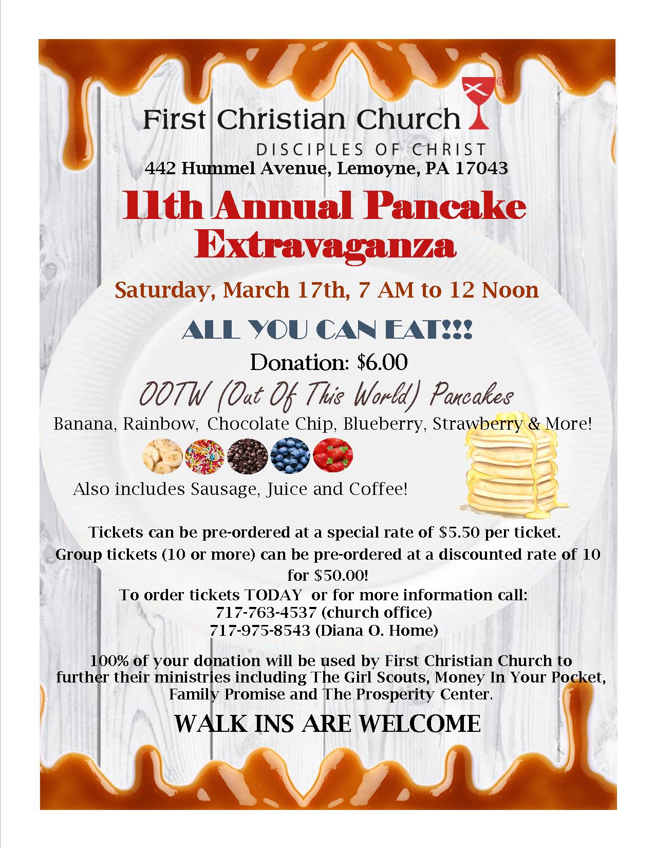 Pancake Extravaganza 2018